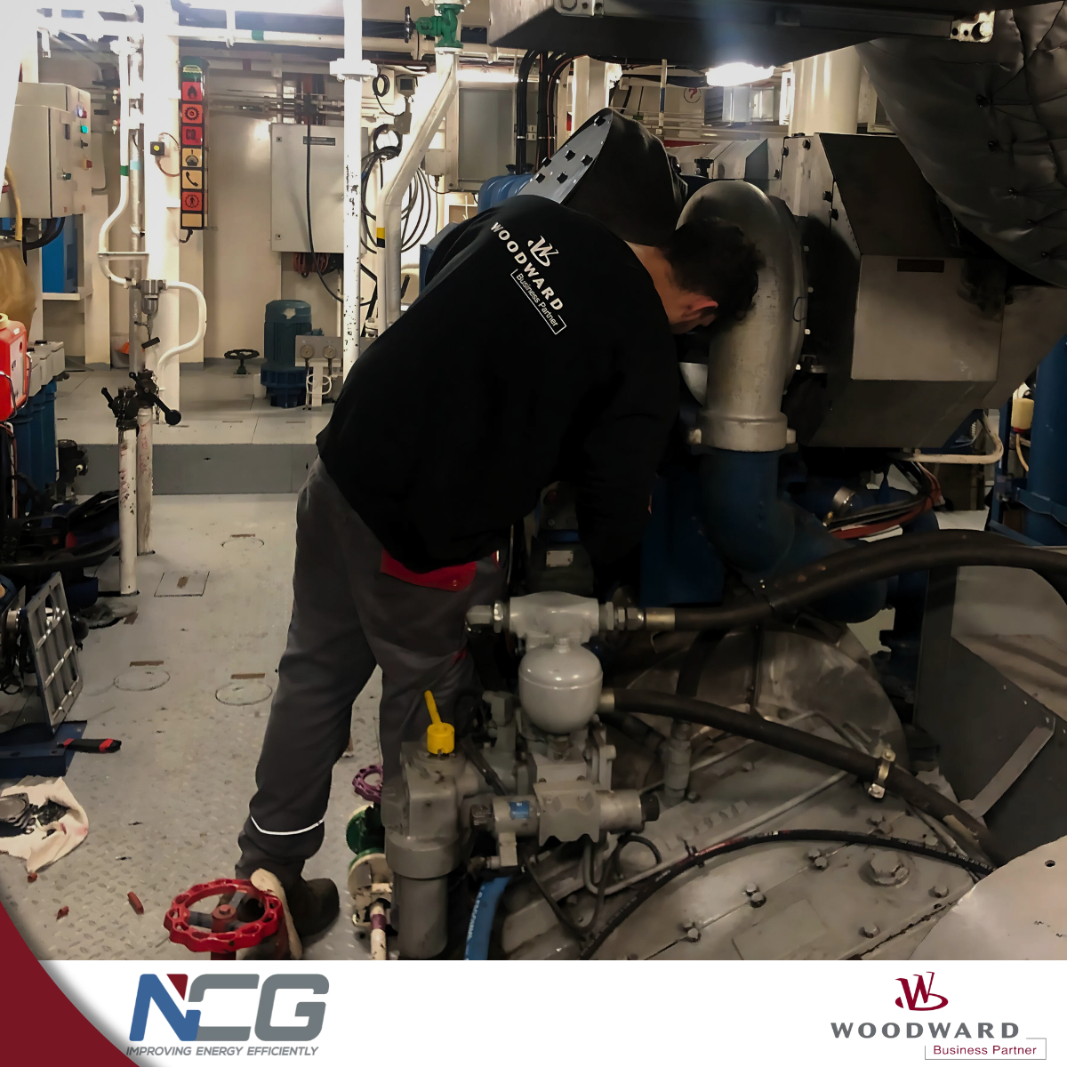 Woodward UG25 ｜Replacing the governor