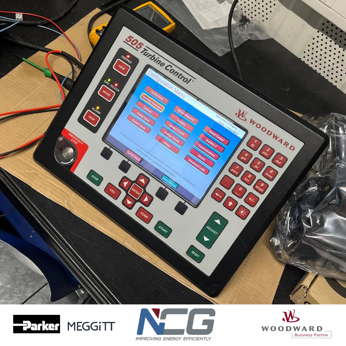 Woodward 505 regulator troubleshooting - Normandy Control group - NCG